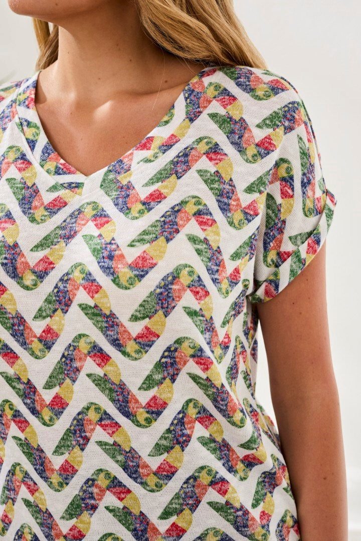 Cap Sleeve Wear Two Ways Top-Mojito – Tribal® Fashion
